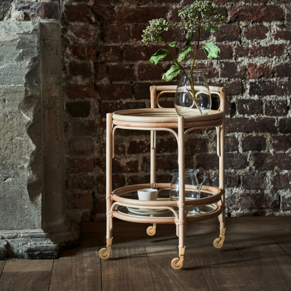 Julia Natural Trolley – Vineyard Decorators